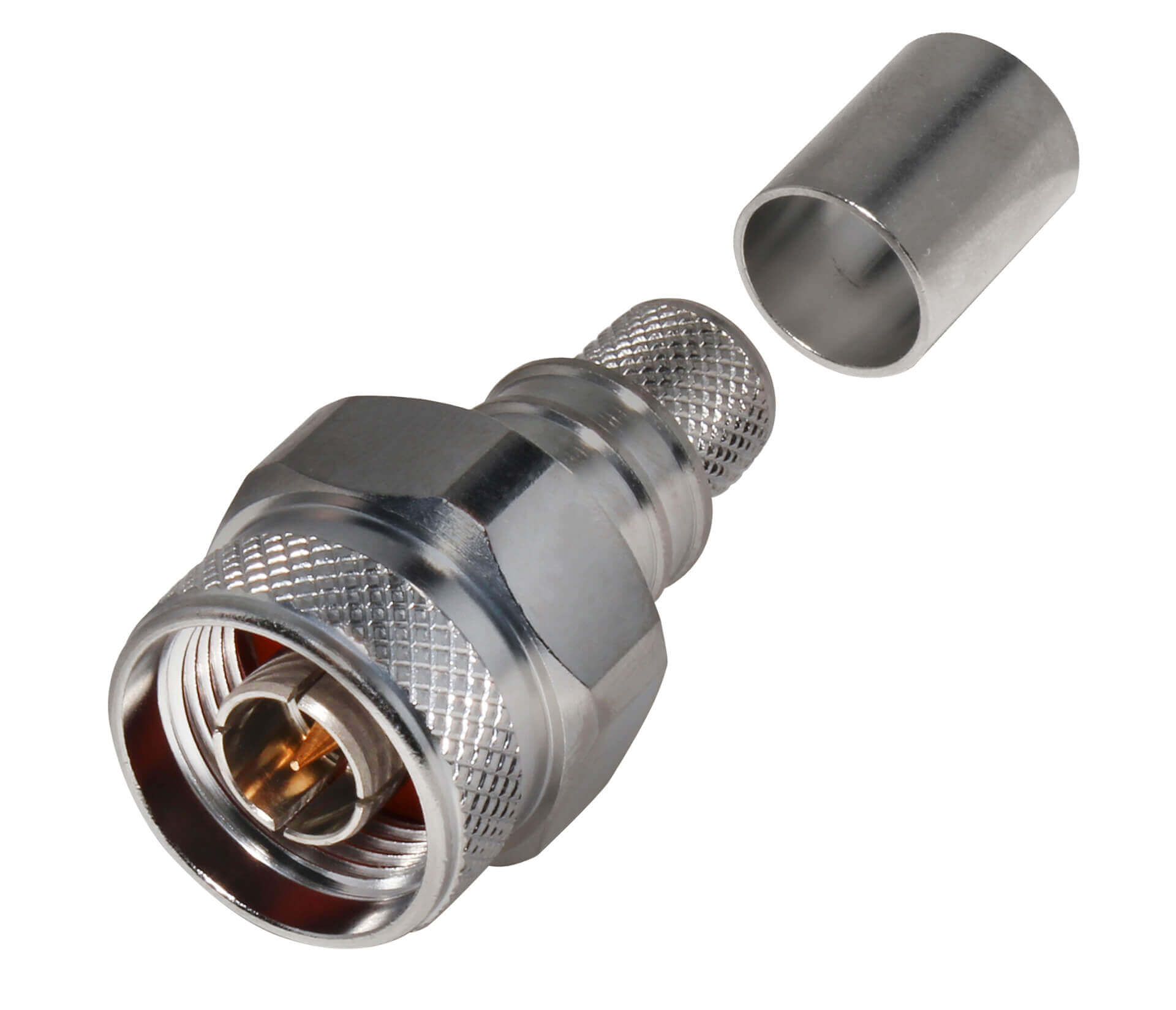 Cables & Connectors :: Connectors :: N :: N MALE CRIMP, HEX SHELL ...