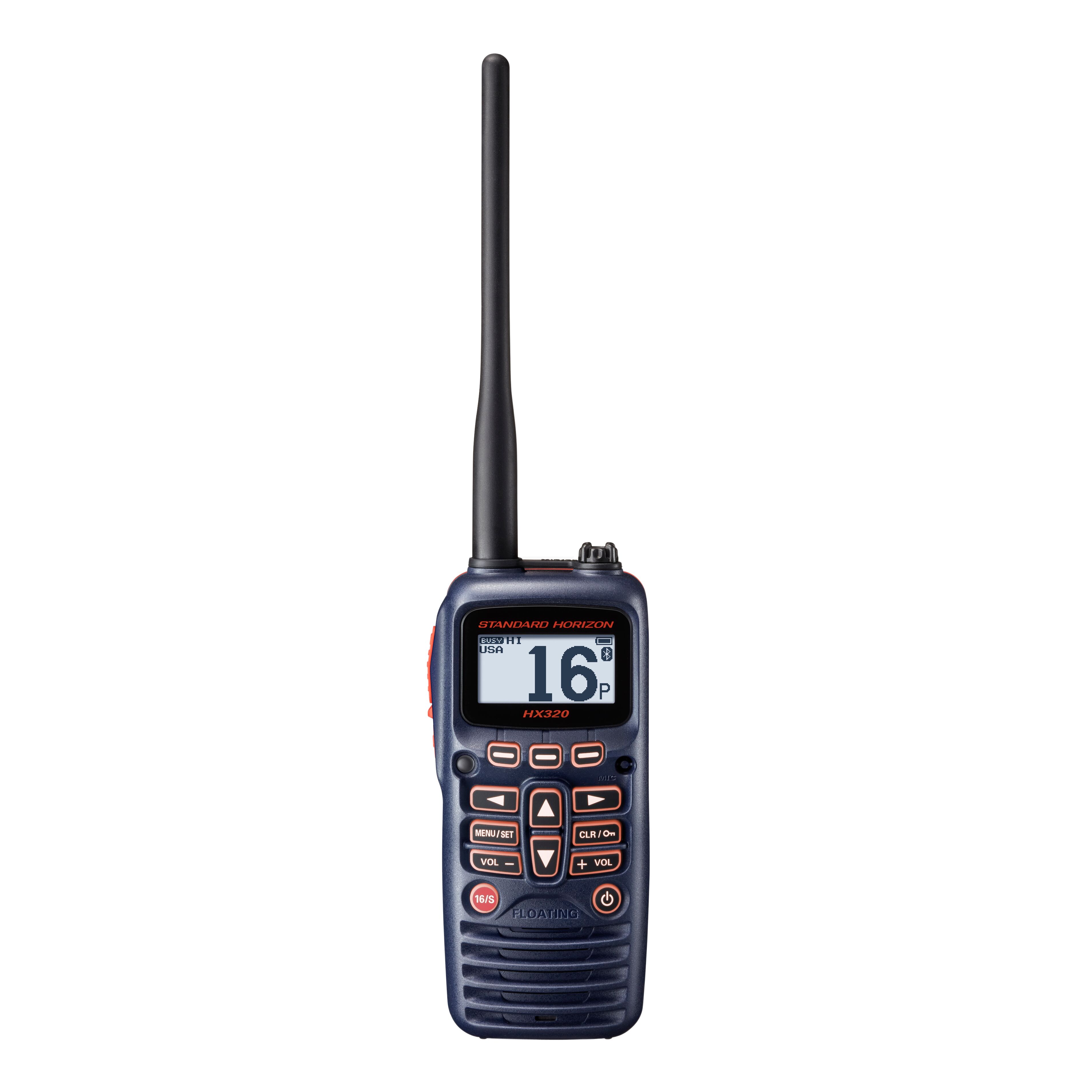 Marine Radios :: Handheld VHFs :: Standard Horizon HX320